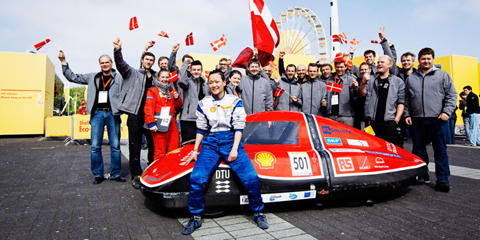 Winning Dynamo car - DTU