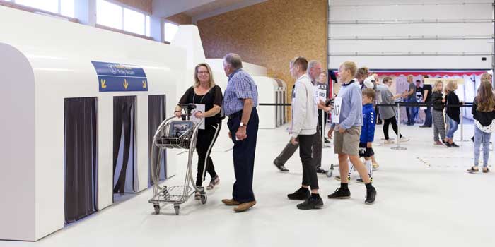 Test of new airport scanner technology - DTU