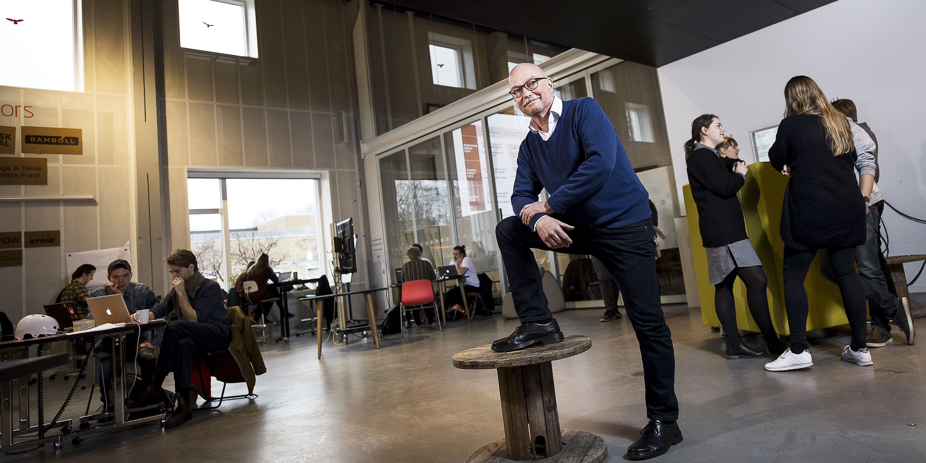Mogens founded Roskilde Festival and created Denmark’s first website - DTU