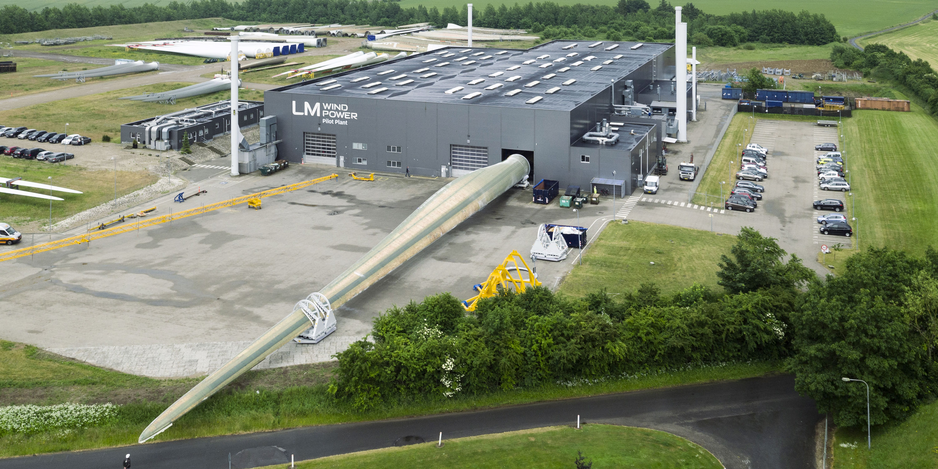 Here is the world’s largest wind turbine blade - DTU