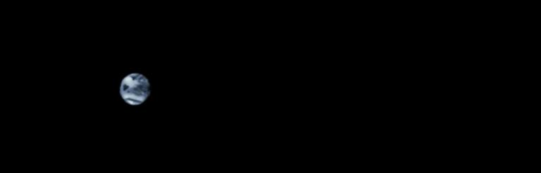 Unique footage of the Earth and the Moon - DTU