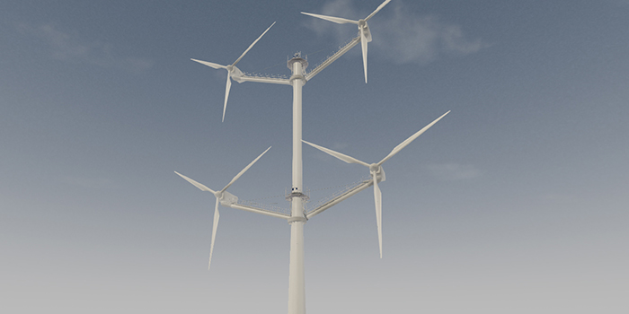New concept wind turbine tested at DTU - DTU