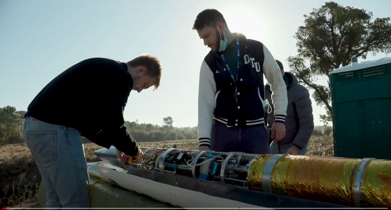DTU students’ rocket reaches the stars above Europe - DTU