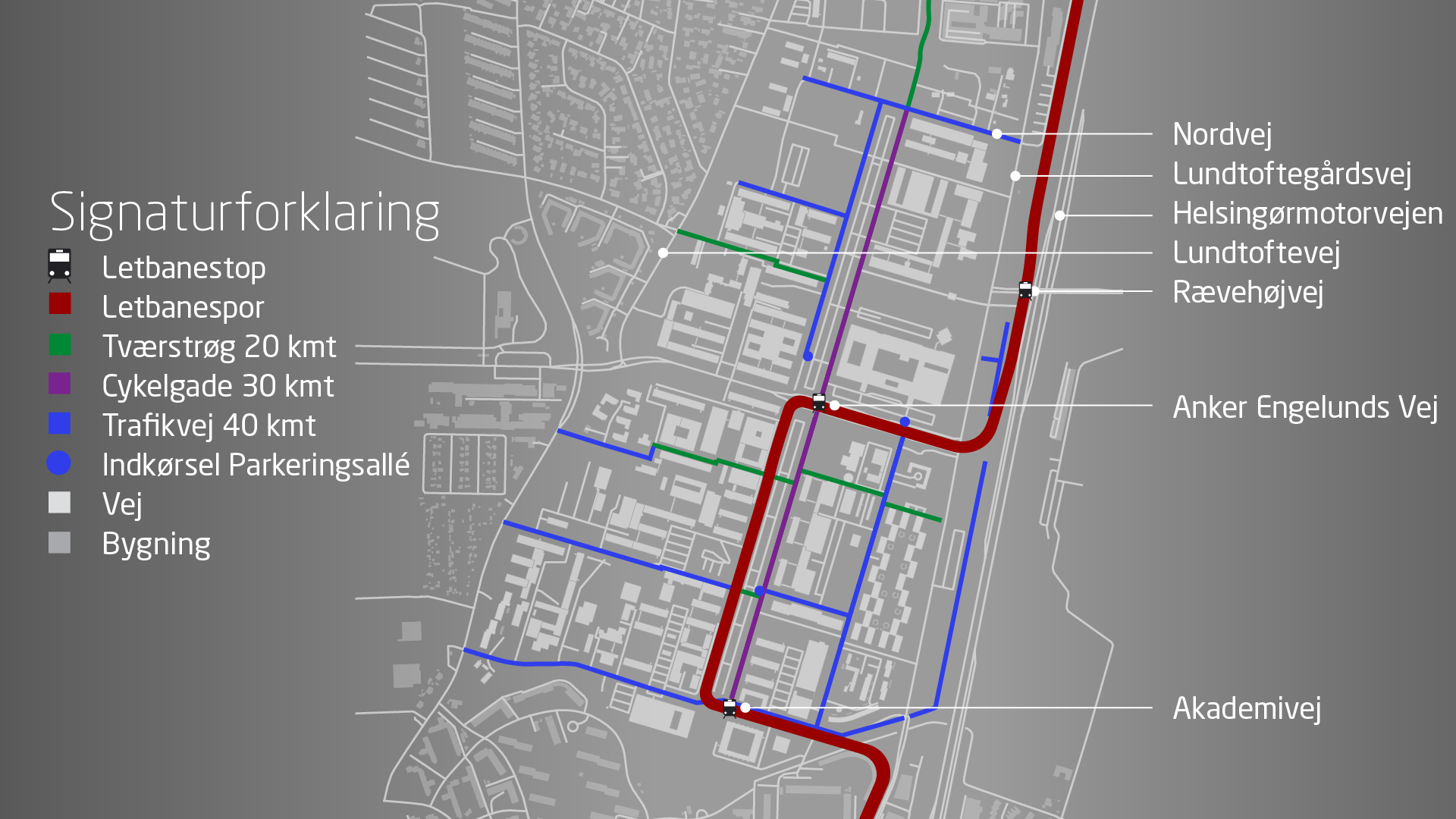 Cyklister og gående får førsteprioritet på DTU