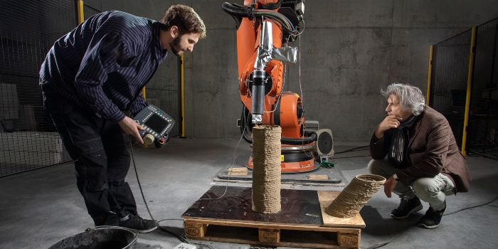 Researchers will print organic structures – with cement-free concrete - DTU