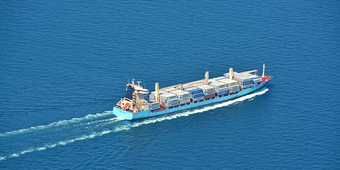 Fragtskib producerer el af motorens spildvarme - DTU