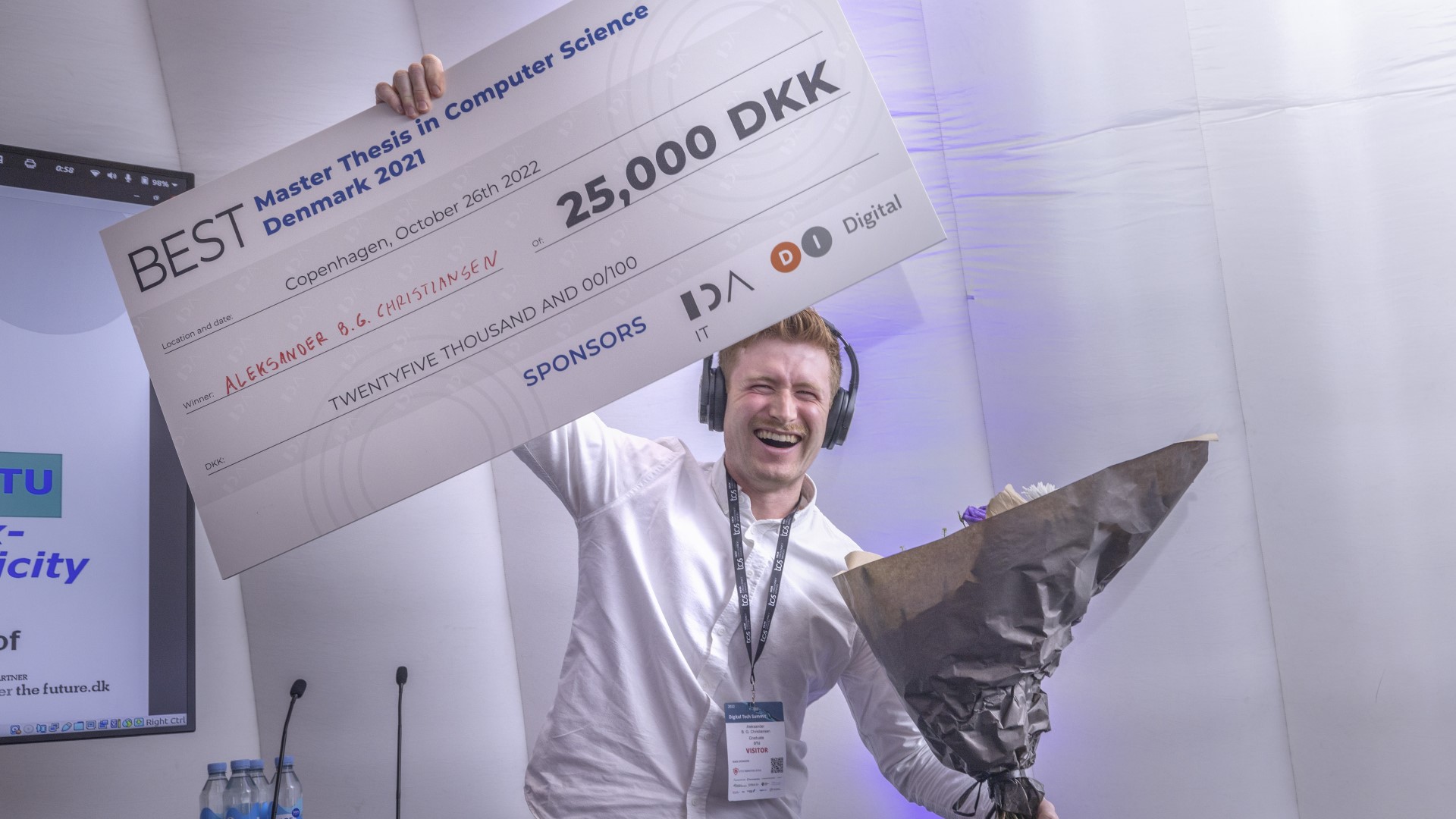 Aleksander's thesis has been awarded as the best of the year
