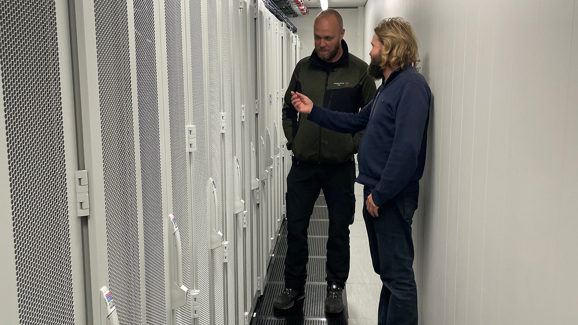 Heat from supercomputers recycled at DTU
