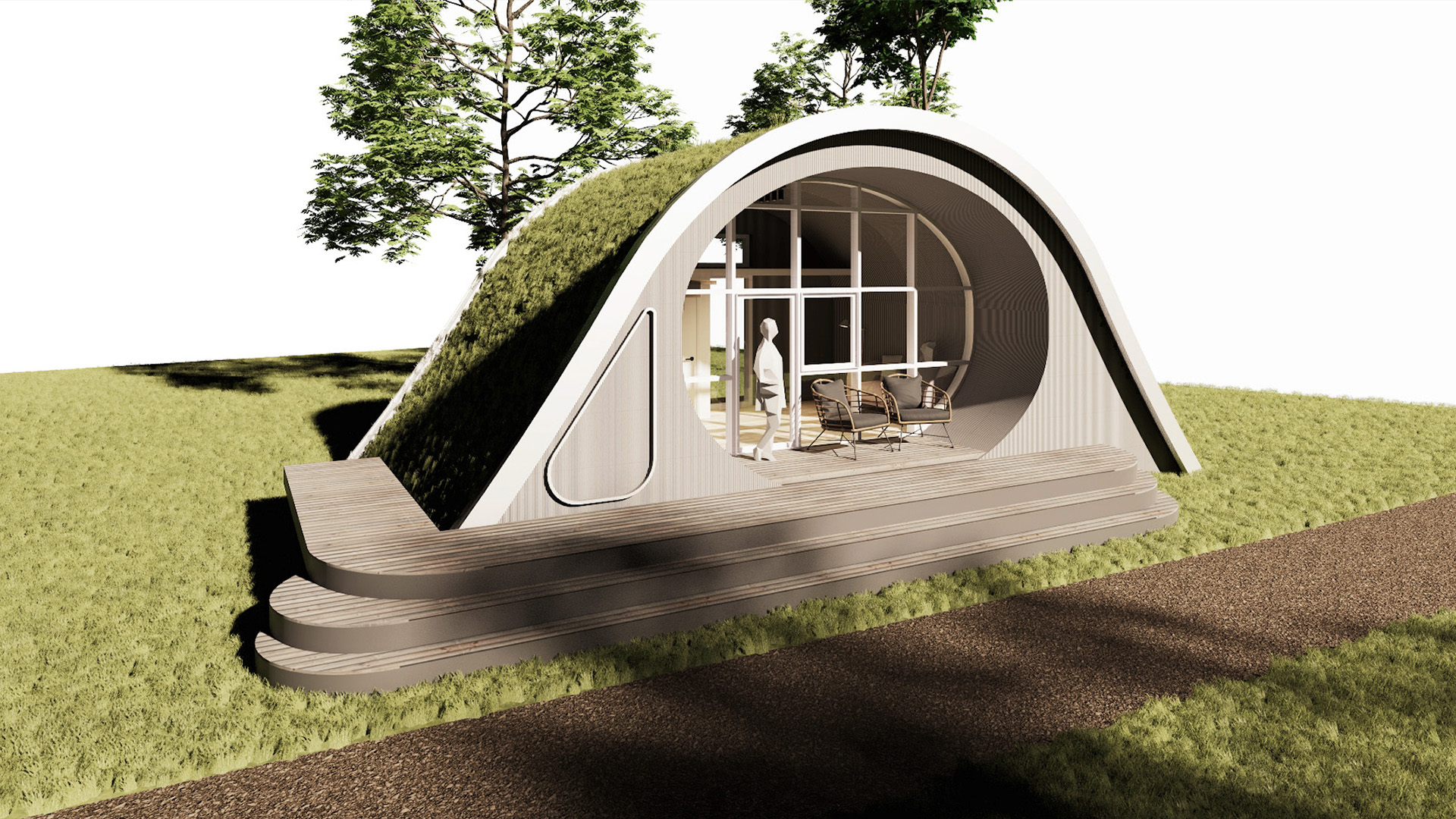 Turning plastic waste into homes